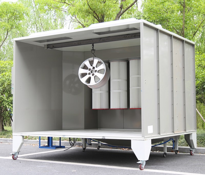 Batch Powder Coating Reclaim Booth - Buy powder coating reclaim booth ...