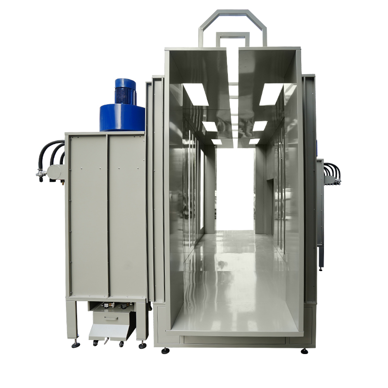 Automatic Powder Coating Booth System with Filter Recovery - Buy ...