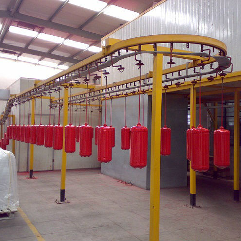 Powder Coating Conveyor Chain System - Buy powder coating overhead ...