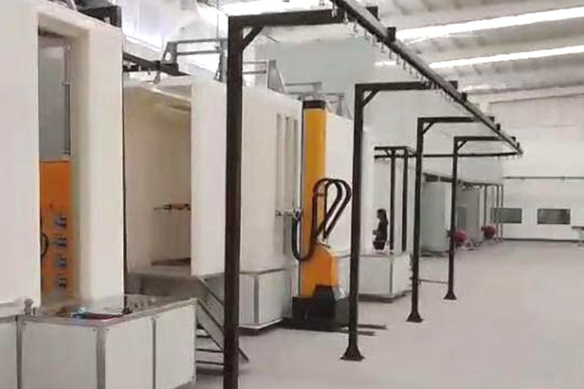 Industrial Powder Coating Lines & Plants - Kafan